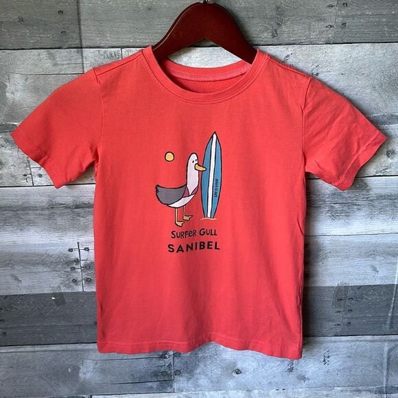 Life Is Good | Shirts & Tops | Lifeis Good Surfer Gull Sanibel Graphic ...
